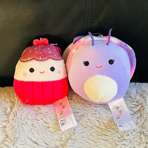 Kellytoy | Toys | 223 Evangelica Zuni Swerl Elpha Squishmallow Clip ...